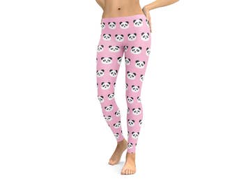 Panda leggings | Etsy