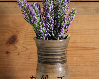 Lavender flower vase | Etsy