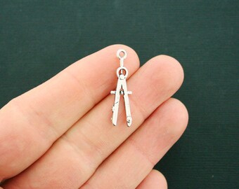 Compass charm | Etsy