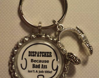Dispatcher keychain | Etsy