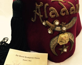 Shriners fez hat | Etsy