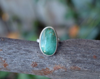 Large turquoise ring | Etsy