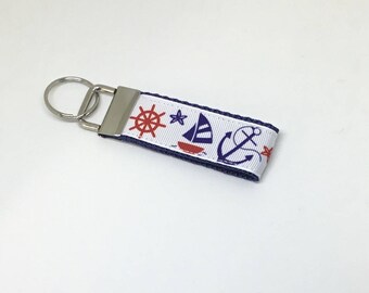 Nautische schlüsselanhänger | Etsy