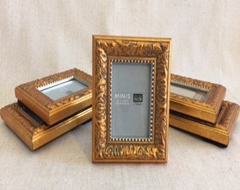 Small gold frame | Etsy