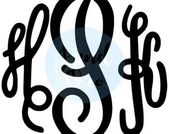 Cursive decal | Etsy