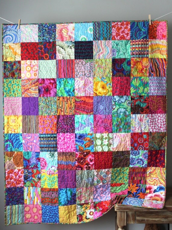 Kaffe Fassett Quilt-Cotton Anniversary Gift by GoBeWonderful