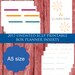 173 Item Customizable Printable Weekly by HomemakersCompanion