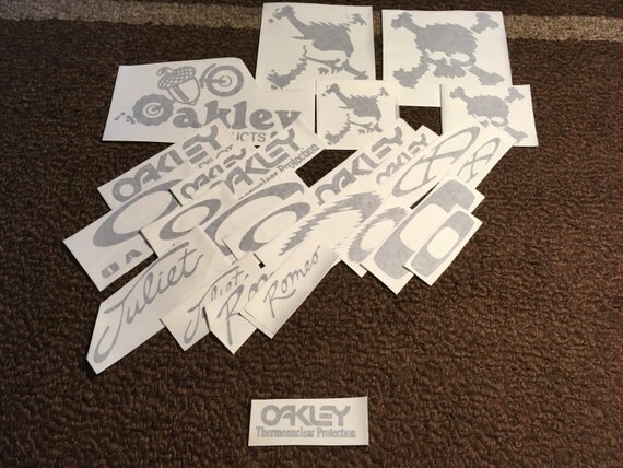 Oakley Thermonuclear Protection Decal Sticker 3.5