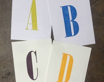 Camping alphabet | Etsy