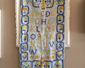 Cross stitch letters | Etsy