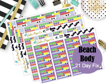 21 day fix planner | Etsy