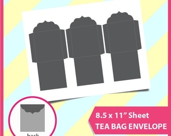 Tea bag envelopes | Etsy