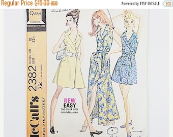 Wrap dress pattern | Etsy