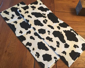 Cow print fabric | Etsy
