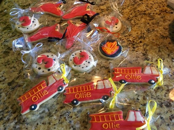 Firefighter cookies