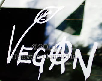 Vegan decal | Etsy