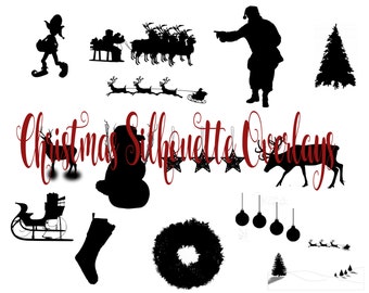 Christmas silhouette | Etsy