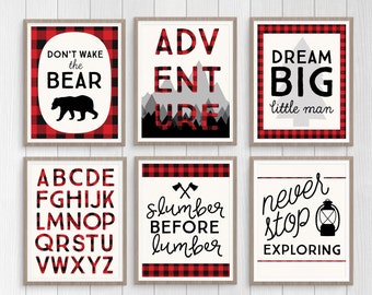 Plaid alphabet | Etsy