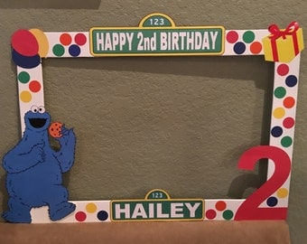 Elmo photo frame | Etsy