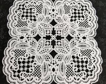 Square doilies | Etsy