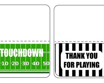 Fold over labels | Etsy