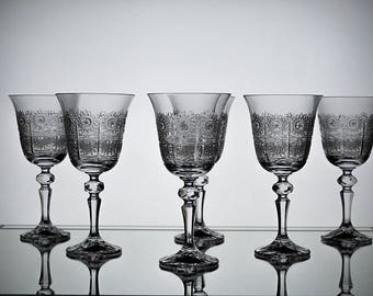 Hand cut crystal | Etsy