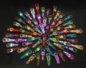 Glass peace pipes | Etsy