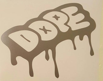 Dope decal | Etsy