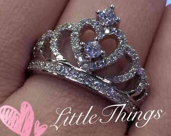 Tiara ring | Etsy