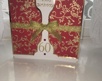 60th birthday card | Etsy