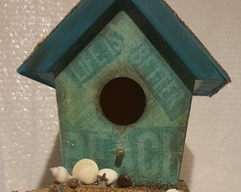 Beach birdhouse | Etsy