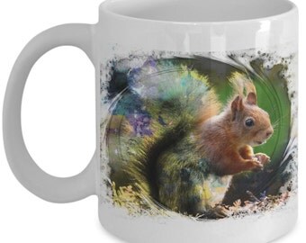 Coffee squirrel | Etsy