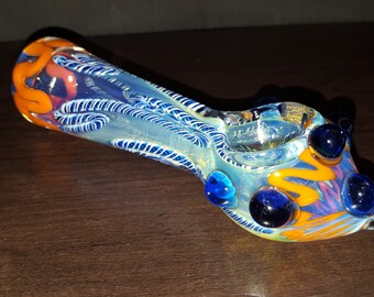 Glass peace pipes | Etsy