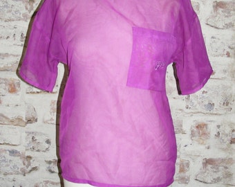Items similar to Maternity Wrap in sheer purple, photography prop on Etsy