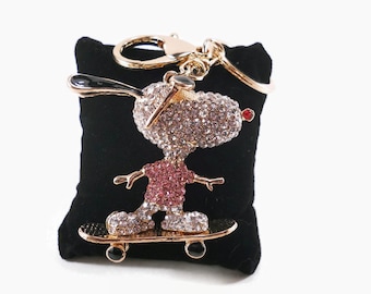 Snoopy keychain | Etsy