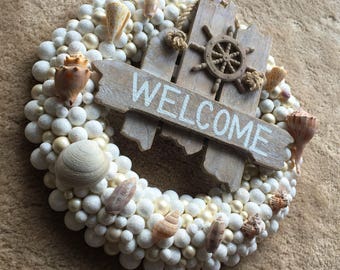 Seashell wreath | Etsy