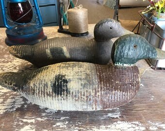 Wooden duck decoy | Etsy