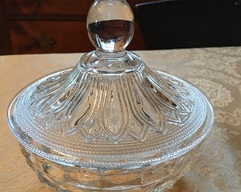 Crystal candy dish | Etsy