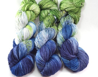 Hand Dyed Yarn Inspired by Travel. by DestinationYarn on Etsy