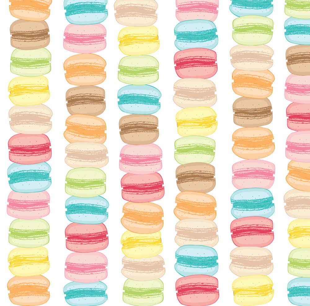 Macaron Fabric Les Macarons By Shelbyallison Bright