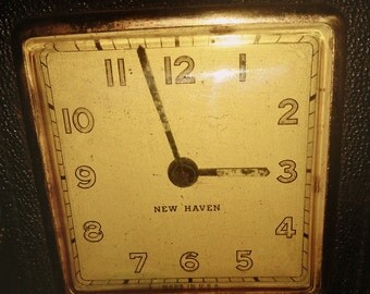 Vintage travel clock | Etsy