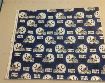 Colts fabric | Etsy