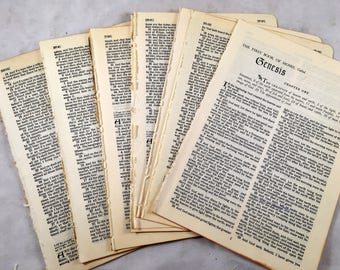 Vintage bible | Etsy