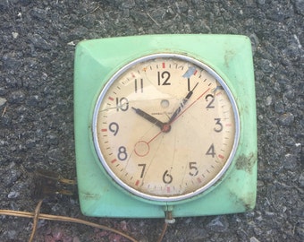 Retro wall clock | Etsy