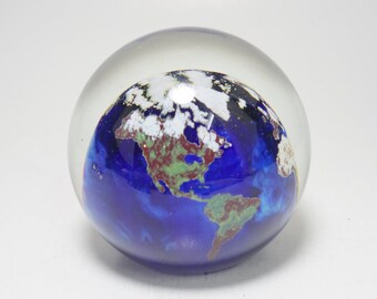 Globe paperweight | Etsy