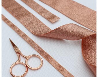 Rose gold ribbon | Etsy