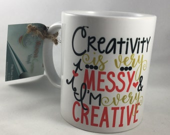 Creativity is messy | Etsy