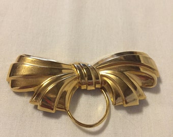 Vintage scarf clip | Etsy