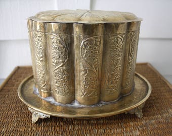 Vintage brass box | Etsy