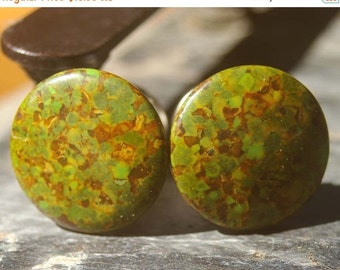 Rain Forest Jasper Cabinet Knobs or Drawer by KnuckleheadKnobs